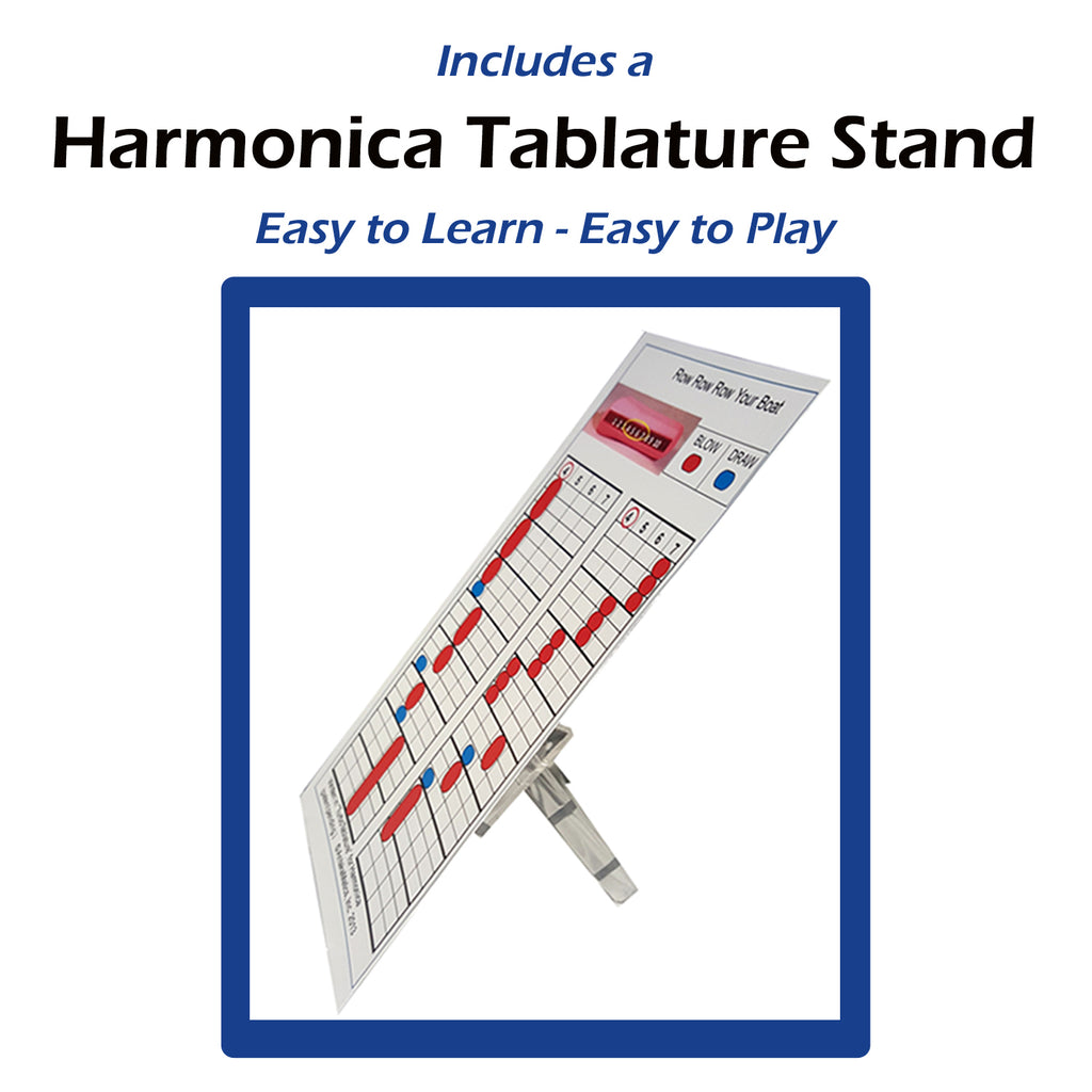 TurboTabs Beginner Set - TurboHarp's Patented Harmonica Tablature ...